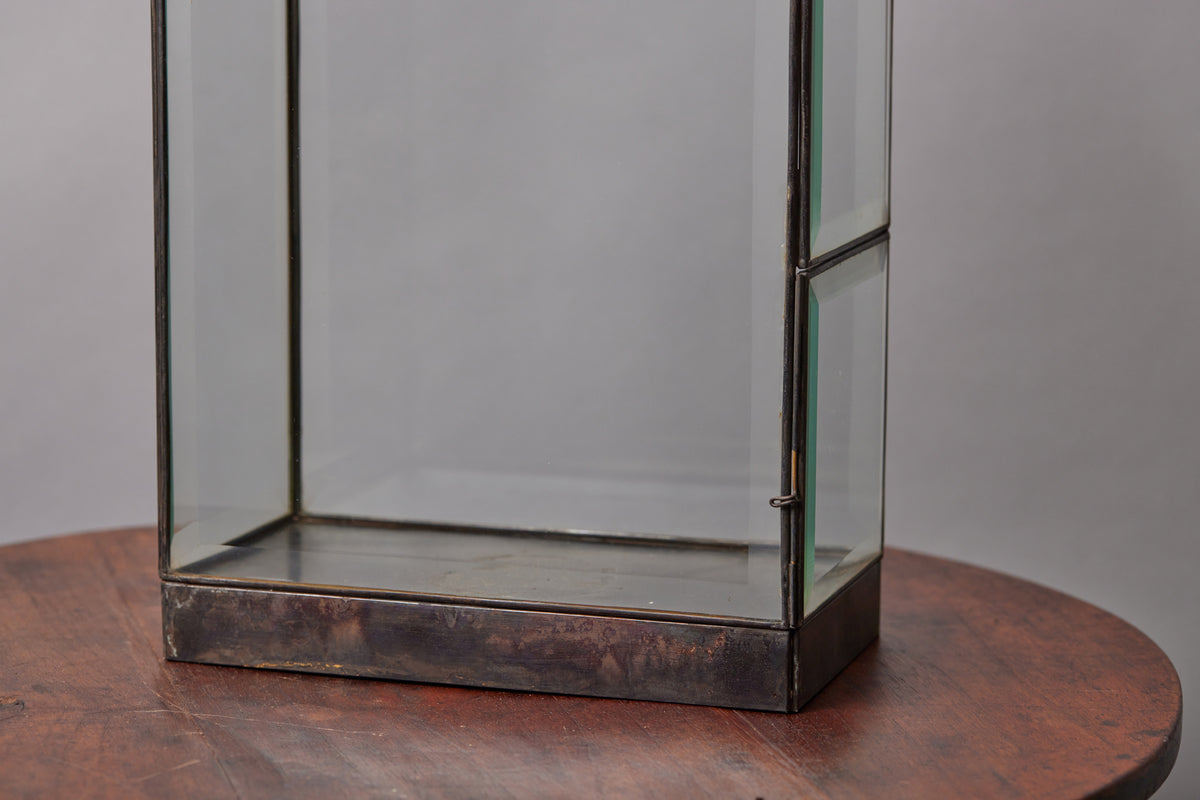 Domed Top Large Beveled Glass & Tin Lantern – Michael Trapp