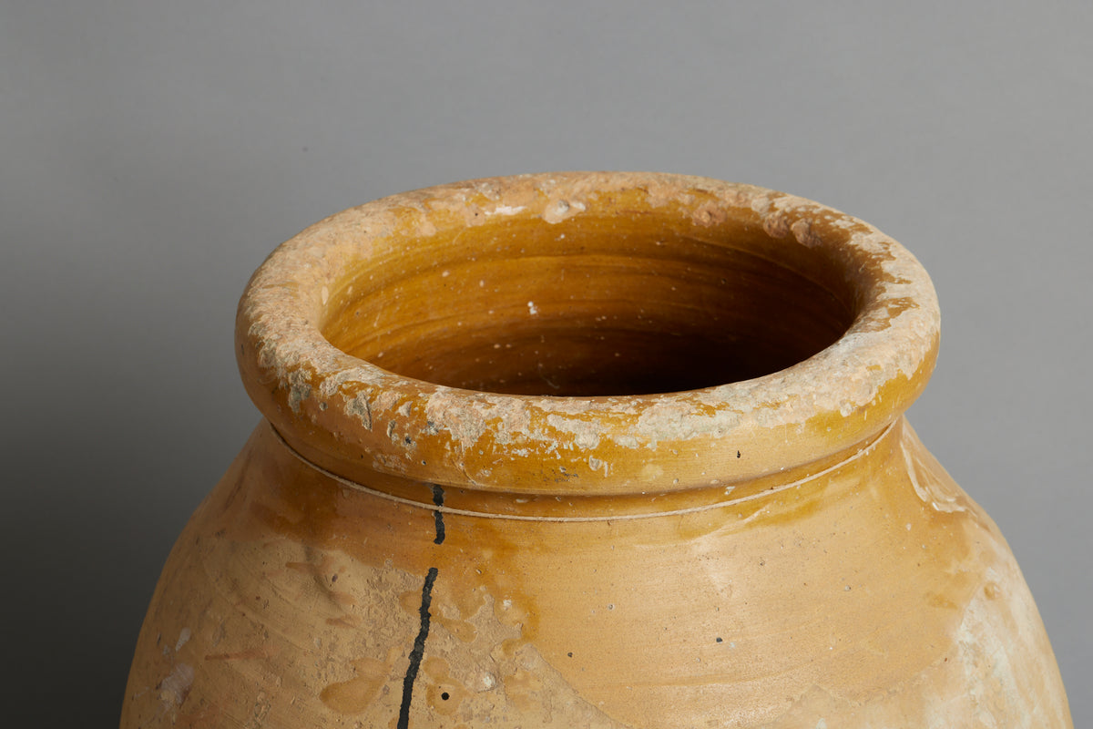 Small Peloponnesian Jar with Ochre Glaze at Neck – Michael Trapp