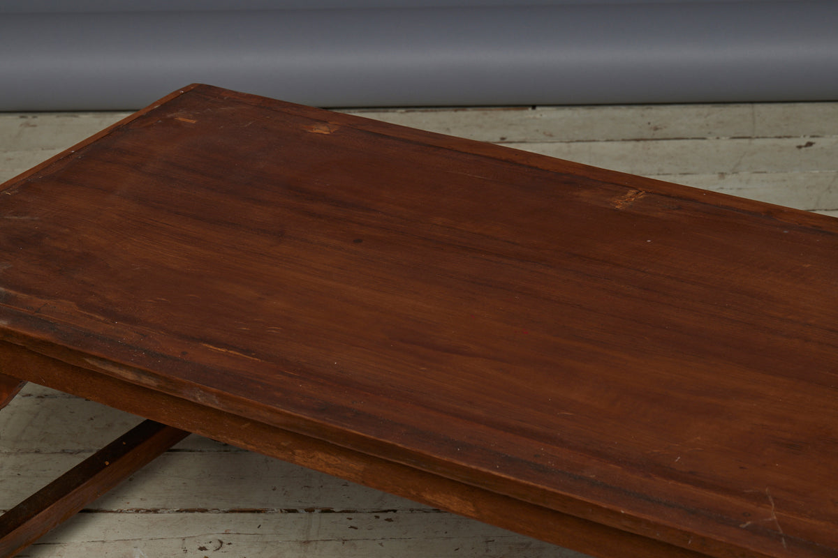 Teak Saber Legged Coffee Table with Nice Original Finish – Michael Trapp