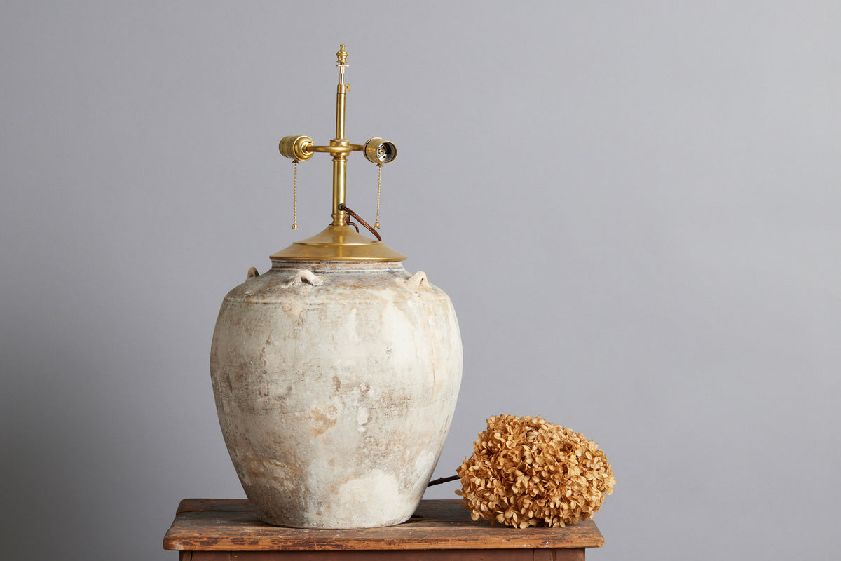 15th Century Chinese Shipwreck Spice Trade Storage Container Lamp – Michael Trapp