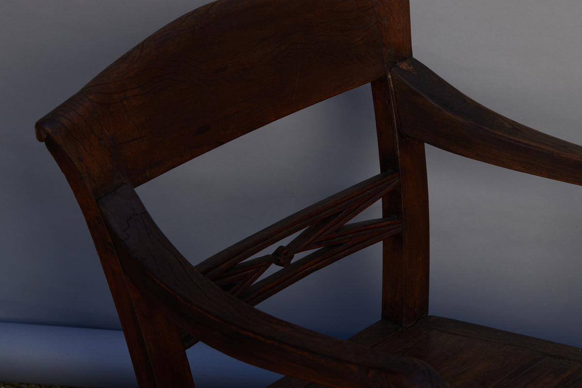 19th Century Dutch Colonial Raffles Chair – Michael Trapp