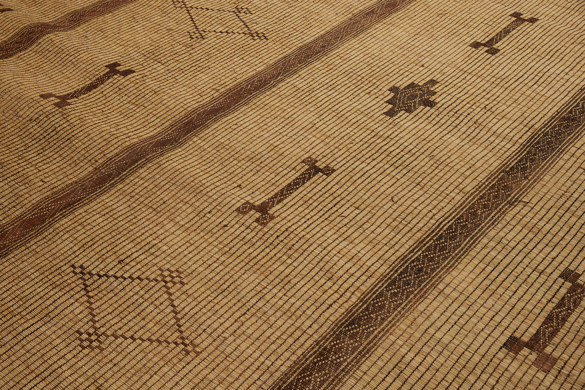 Large Blond Tuareg with Bone & Stepped Diamond Motif with 3 Broad Deco ...