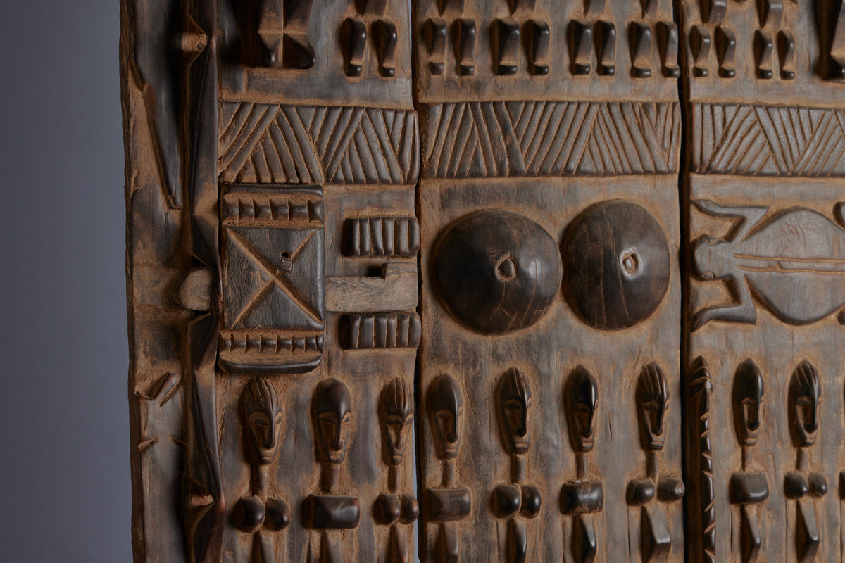 Carved African Door from Mali – Michael Trapp